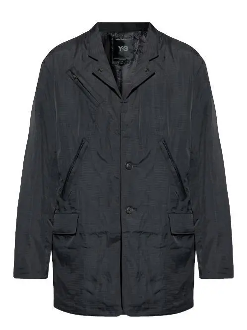 Y3 Lightly Insulated Blazer Jacket - Black