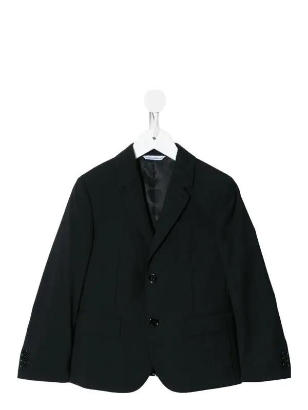 Dolce & Gabbana Single-breasted Blazer - Black