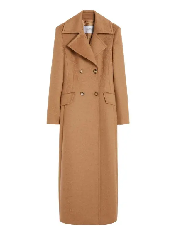 Max Mara Lepanto Double-breasted Coat - Camel