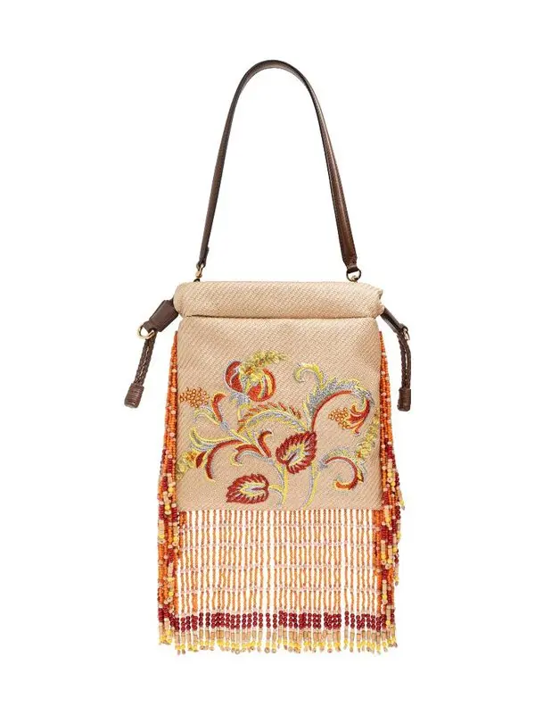 Etro Kalispera Small Handbag - Nude