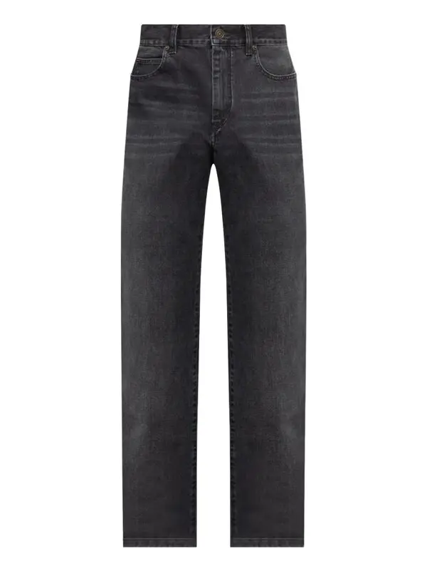 Isabel Marant Étoile Belt Loop Jeans - Black