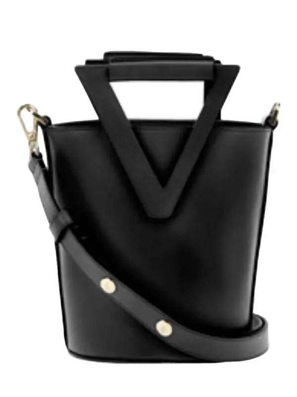 ROGER VIVIER Small Leather Bag - Black