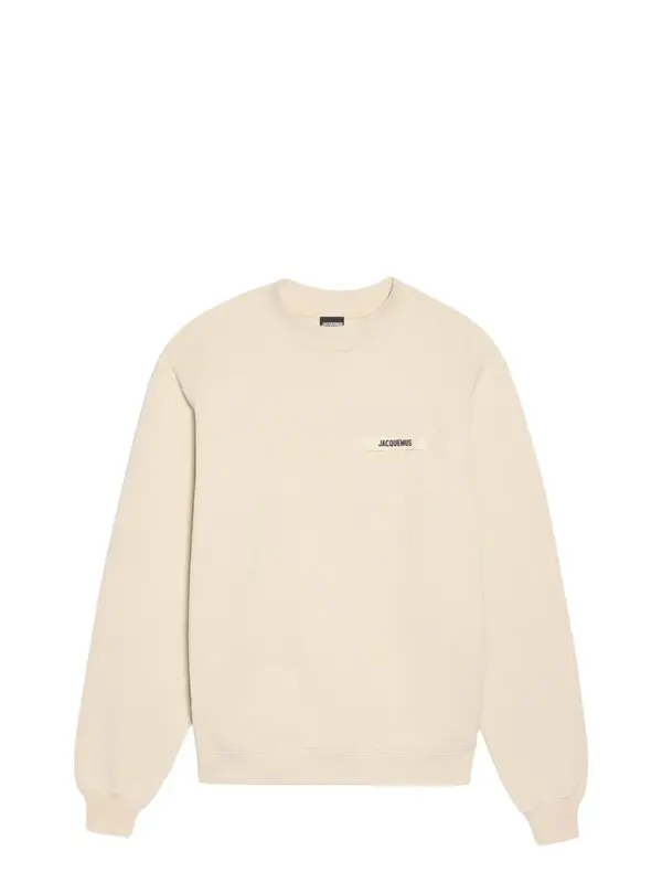 Jacquemus The Gros Grain Sweatshirt - Nude