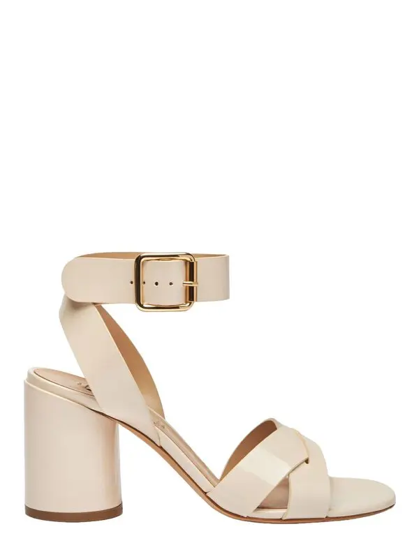 Casadei Emily Viky Cleo Heeled Sandals - Nude