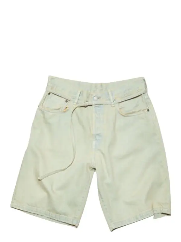 Acne Studios Wide-leg Denim Shorts - Blue