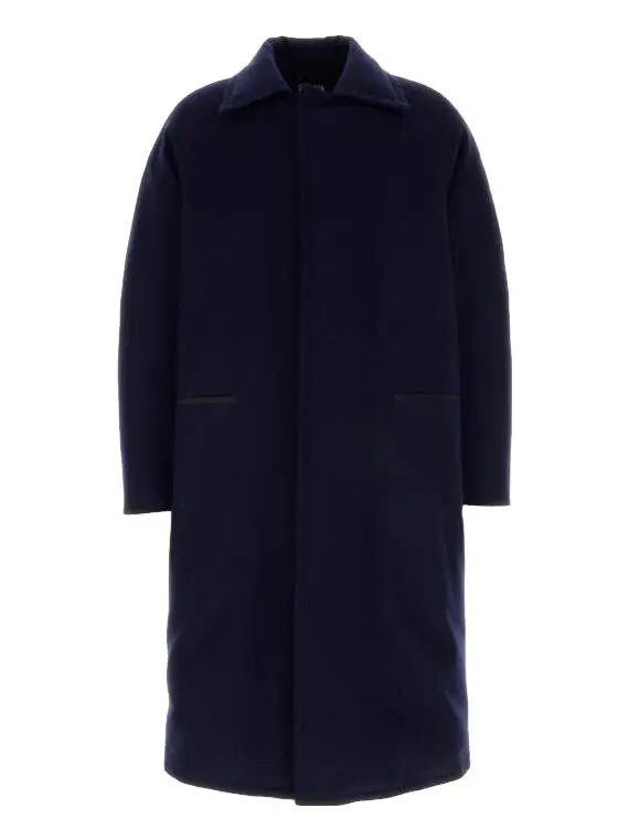Zegna Mid-length Tailored Coat - Black