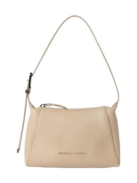 Brunello Cucinelli Shoulder Bag - Nude