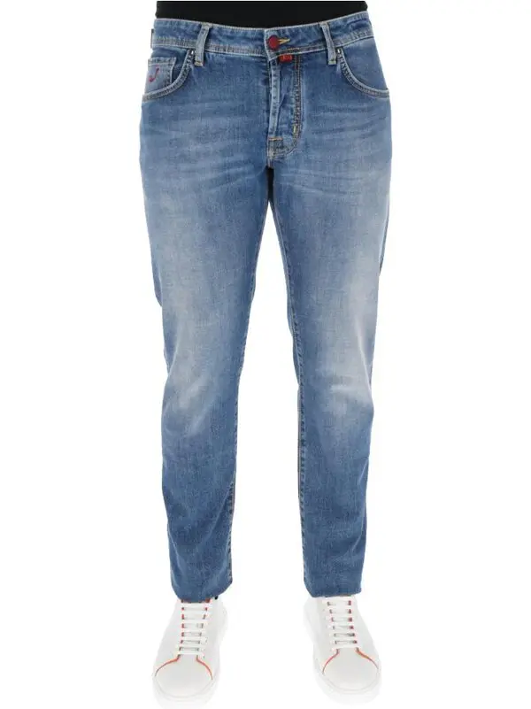 Jacob Cohen Nick Straight Leg Jeans - Blue