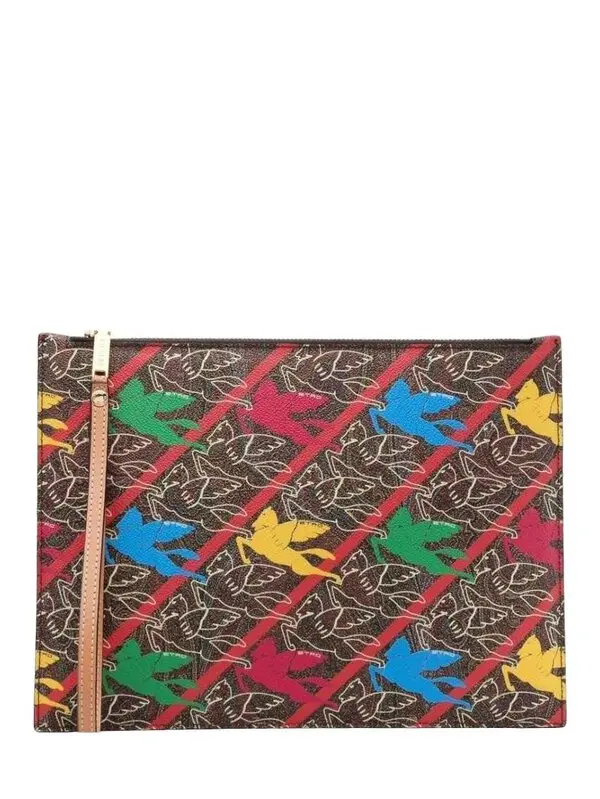 Etro Printed Clutch - Multicolor