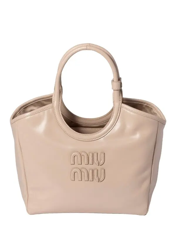 Miu Miu Logo Shoulder Bag - Pink