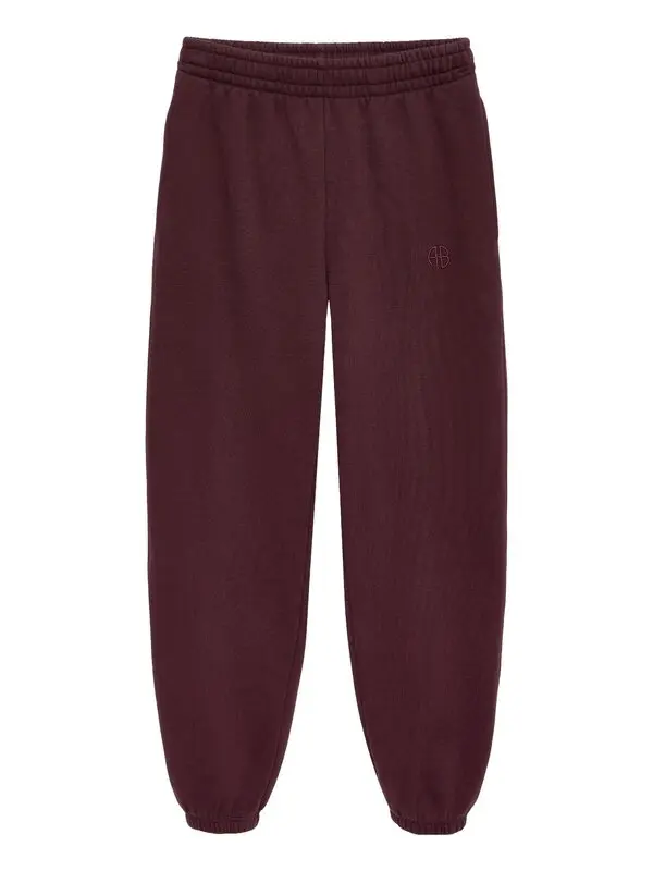 ANINE BING Karter Jogger Pants - Red