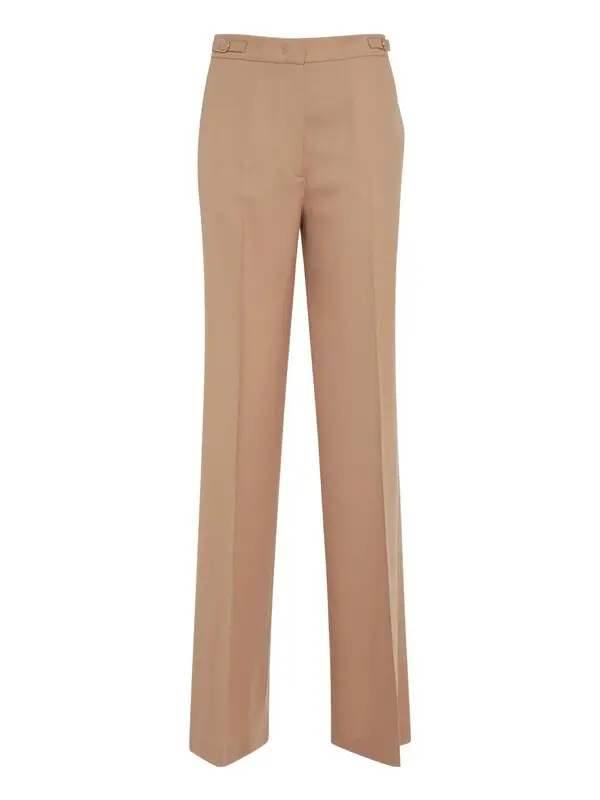 Gabriela Hearst Pleated Casual Pants - Nude