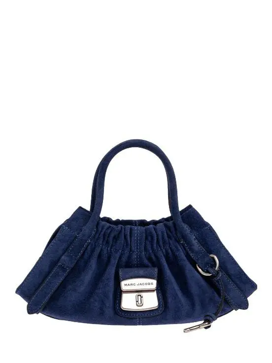 Marc Jacobs Small Cristina Ruched Tote Bag - Blue