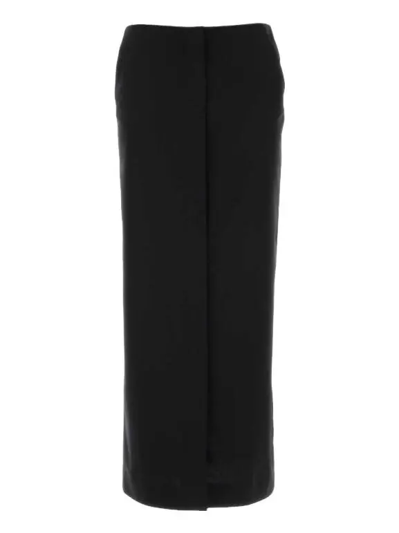 Herno Blend Midi Skirt - Black