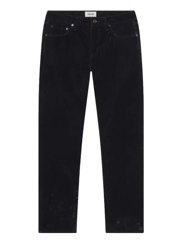 AGOLDE Low Rise Slim Fit Trousers - Blue