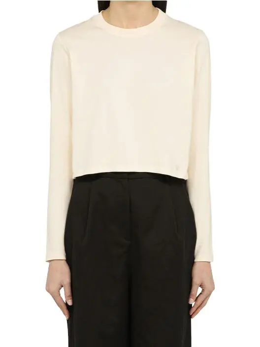 Loulou De Saison Long-sleeved T-shirt - Ivory