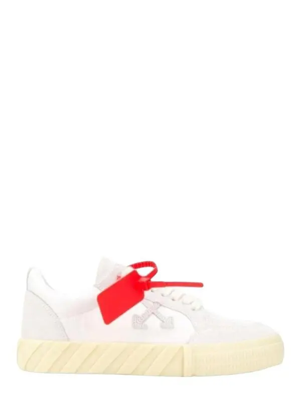 Off-White Vulcanized Low-top Sneakers - White