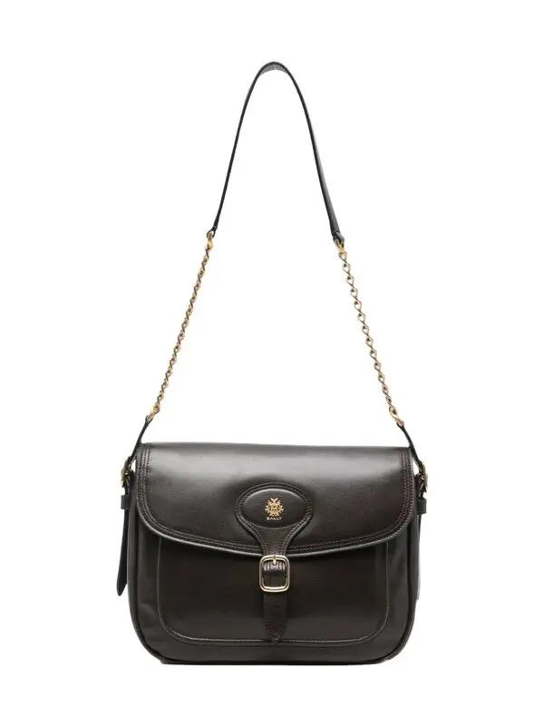 Bally Buckle-fastening Shoulder Bag - Black