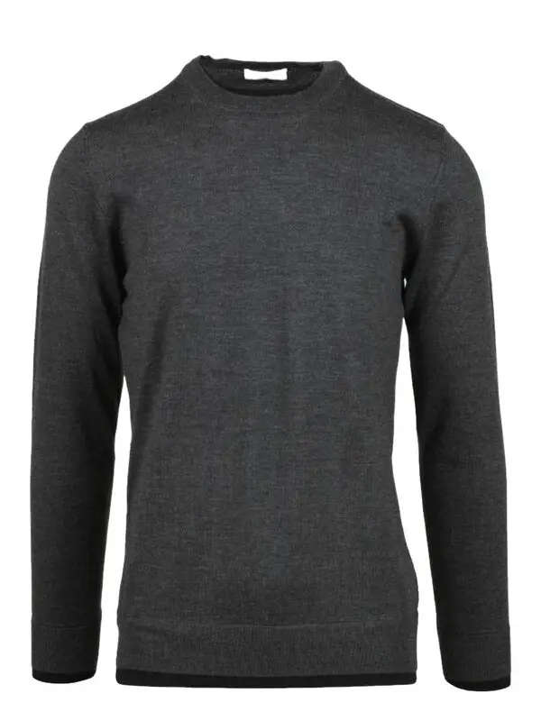 PAOLO PECORA Round Neck Pullover - Black