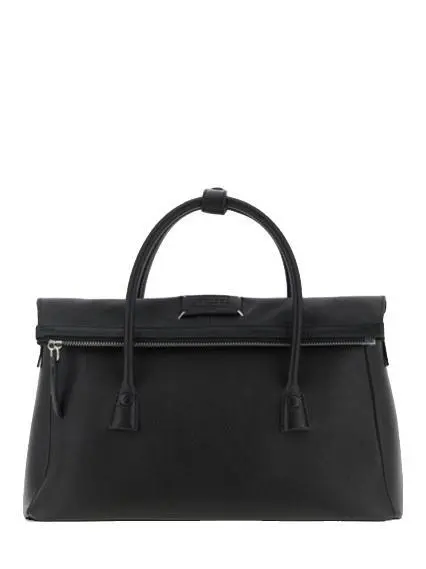 MAISON MARGIELA Top Handle Shoulder Bag - Black