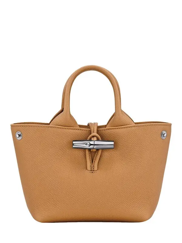 Longchamp Le Roseau Xs Handbag - Walnut Color
