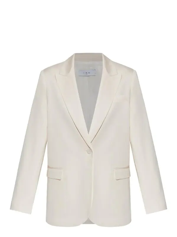 IRO PARIS Single-breasted Blazer - White