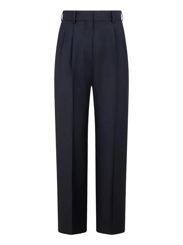 BLAZÉ MILANO Fox Straight-leg Pants - Navy Blue