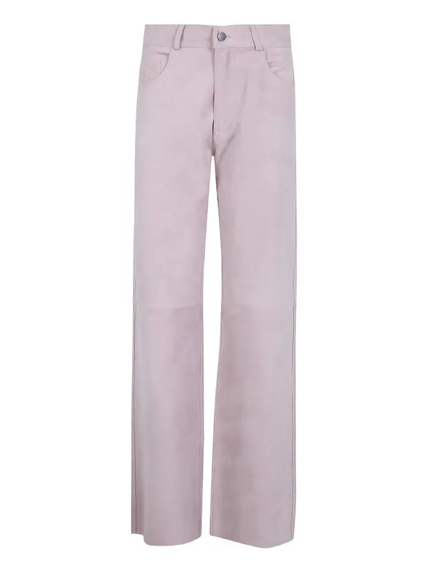 HAIKURE Wide-leg Casual Pants - Pink
