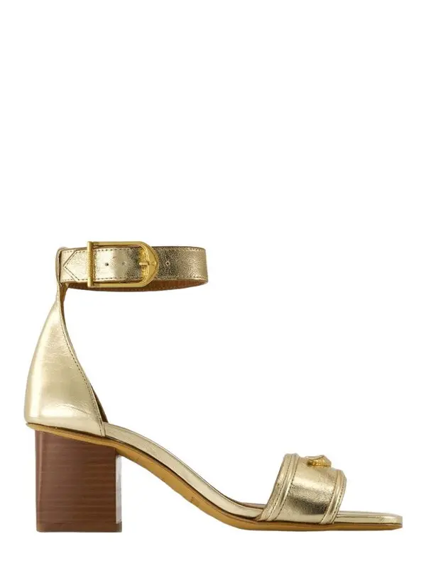 Zadig&Voltaire Caprese Sandals With Wing Charm - Nude