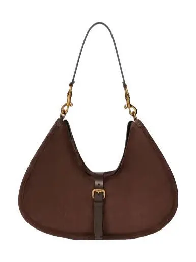 Etro Maxi Suede Pony Bag - Red
