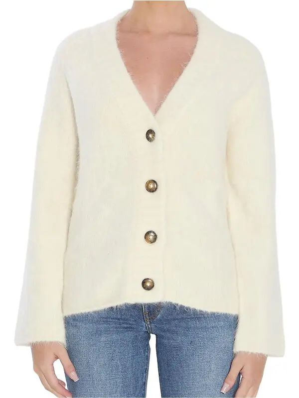 Loulou De Saison Lynn Cardigan - White