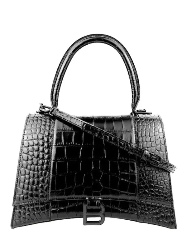 Balenciaga Hourglass Handbag - Black