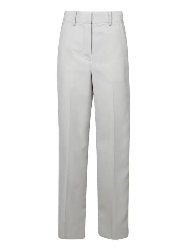 Sacai Straight Leg Casual Pants - Gray