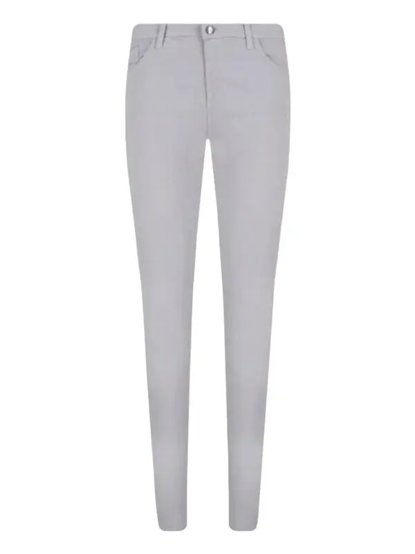 Emporio Armani Logo Detail Jeans - Gray