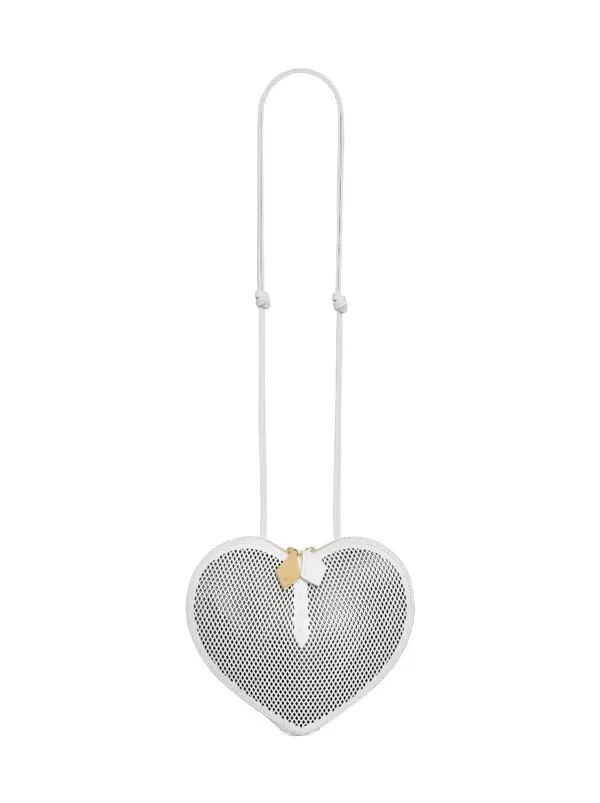 Alaïa Heart Shoulder Bag - Light White