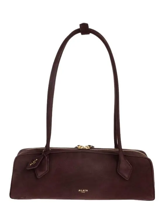 Alaïa Le Teckel Medium Shoulder Bag - Black