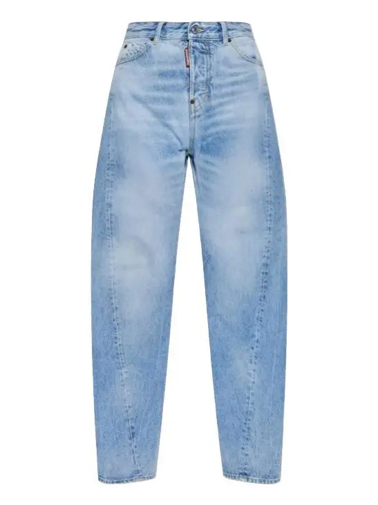 Dsquared2 Belt Loop Denim Trousers - Blue