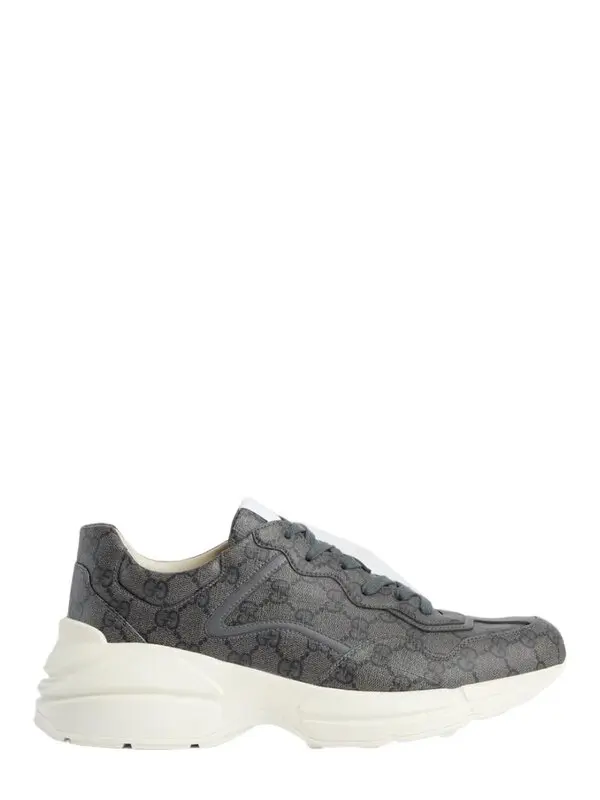 Gucci Gg Rhyton Lace-up Sneakers - White