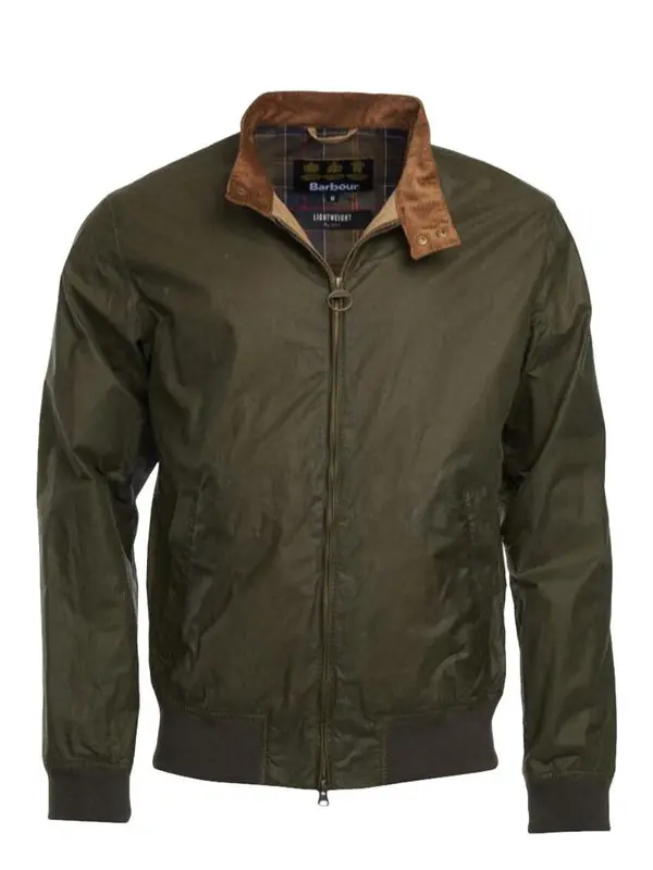 Barbour Lightweight Royston Waxed Jacket - Black