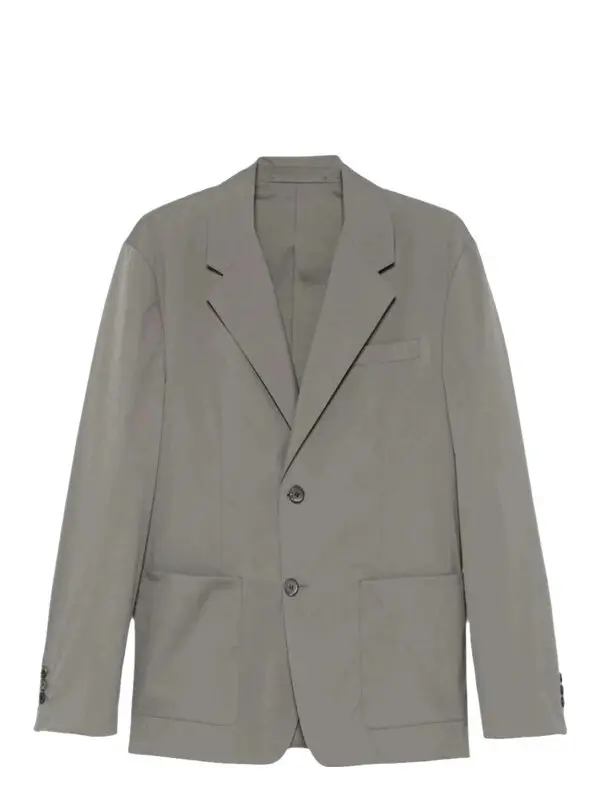 Prada Single-breasted Blazer - Medium Gray