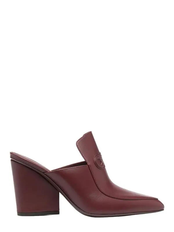 FERRAGAMO Gancini Plaque Pumps - Red
