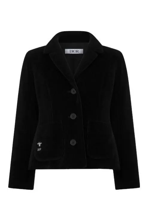 Dior Long-sleeved Casual Jacket - Black