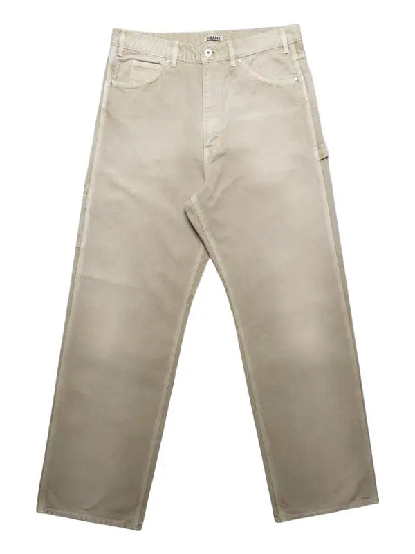 Auralee Belt Loop Track Pants - Nude