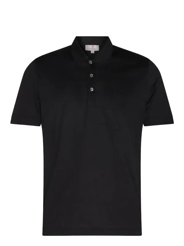 Canali Logo T-shirt - Black