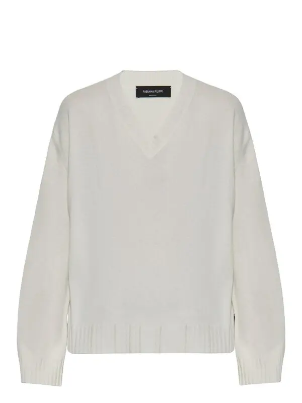 Fabiana Filippi V-neck Knitted Jumper - No