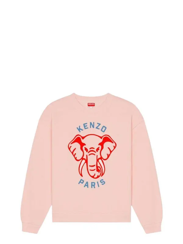 Kenzo Elephant Varsity Jungle Crewneck Sweatshirt - No