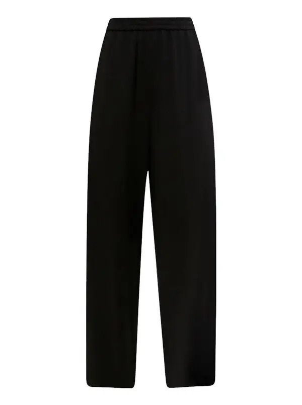 Max Mara Wide-leg Trousers - Black