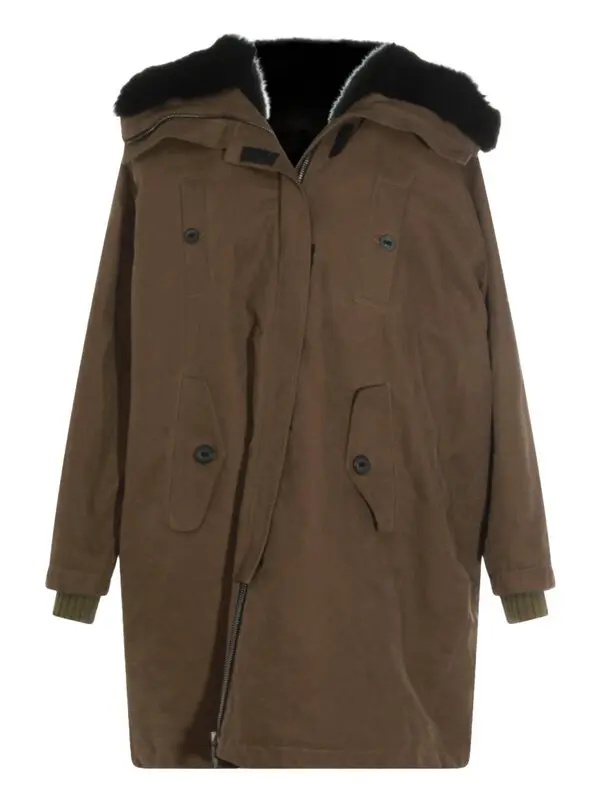 Dolce & Gabbana Zip-up Hooded Jacket - Green