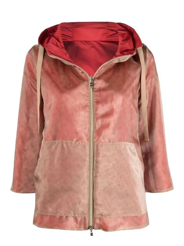 Herno Reversible Drawstring Jacket - Pink