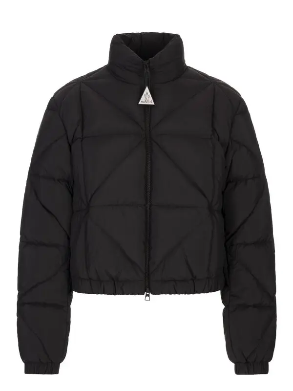 Moncler Anafe Zip-up Quilted Jacket - Black